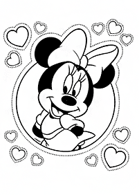Kertas Mewarna Minnie Mouse