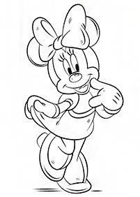 Kertas Mewarna Minnie Mouse