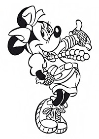 Kertas Mewarna Minnie Mouse