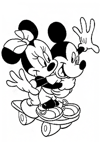 Kertas Mewarna Minnie Mouse