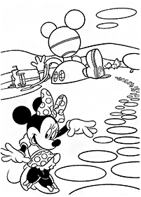 Kertas Mewarna Minnie Mouse