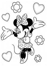 Kertas Mewarna Minnie Mouse