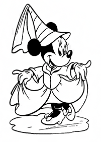 Kertas Mewarna Minnie Mouse untuk Kanak-kanak