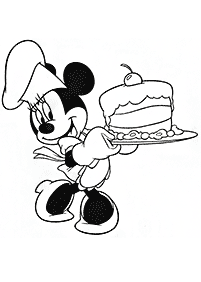 Kertas Mewarna Minnie Mouse