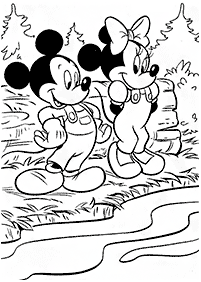 Minnie Mouse – Kertas Mewarna Boleh Cetak