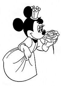 Minnie Mouse – Kertas Mewarna Boleh Cetak