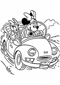 Minnie Mouse – Kertas Mewarna Boleh Cetak